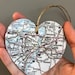 St Louis Map Heart Ornament, St Louis MO Ornament, St Louis Missouri ...