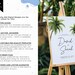 Tropical Coconut Palm Tree Wedding Welcome Sign, Beach Boho Reception ...