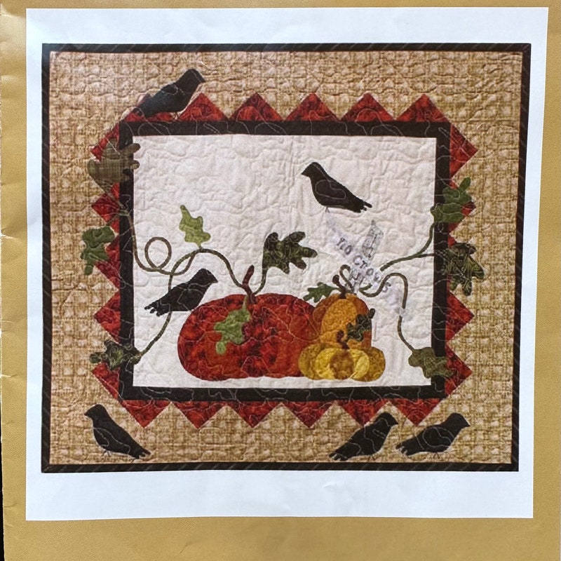 Crow Applique - Etsy