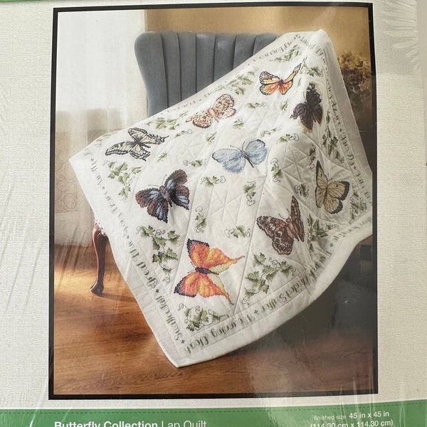 Stamped Cross Stitch Lap - Etsy