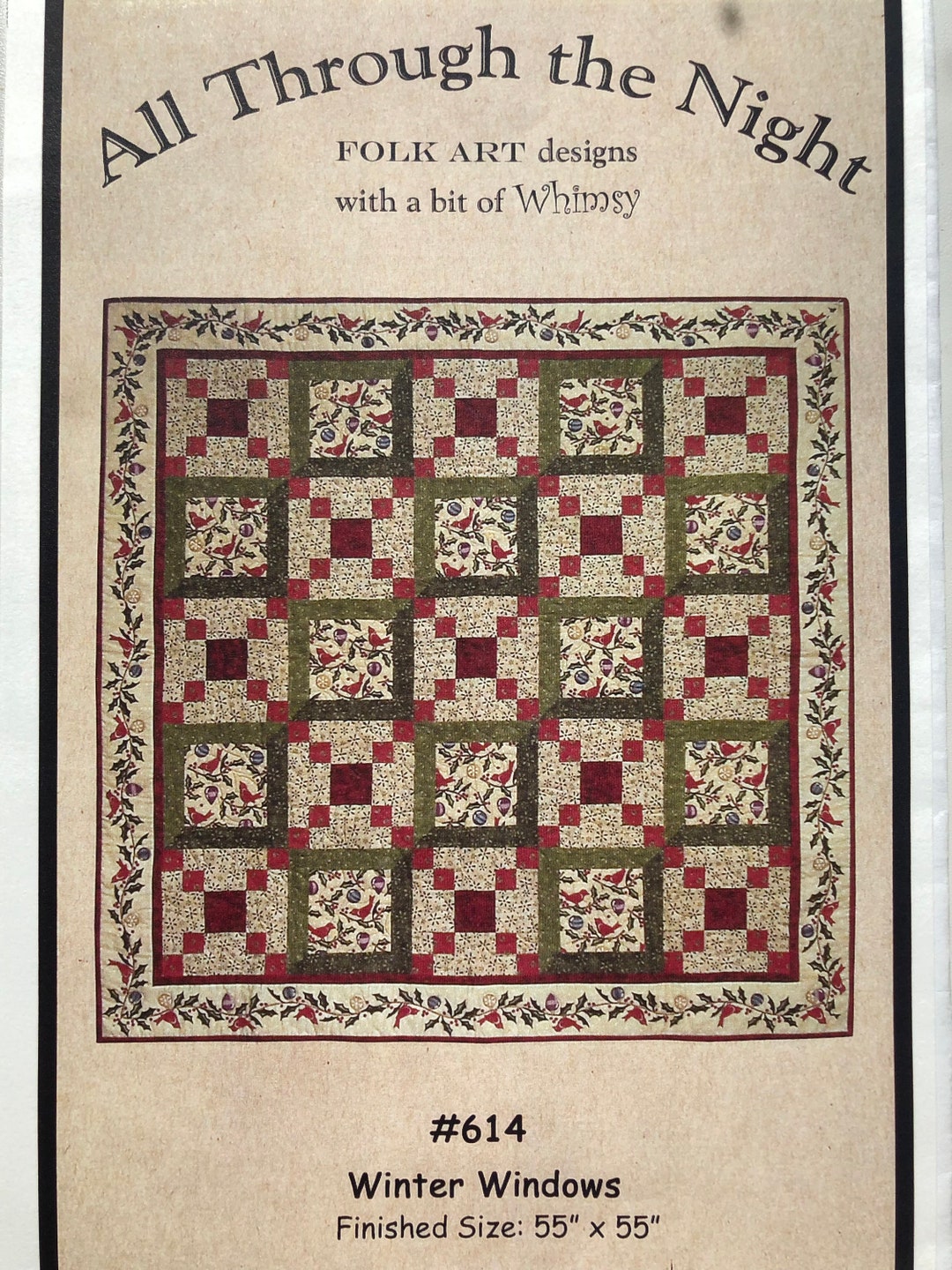 All Through the Night Quilt Pattern - Etsy