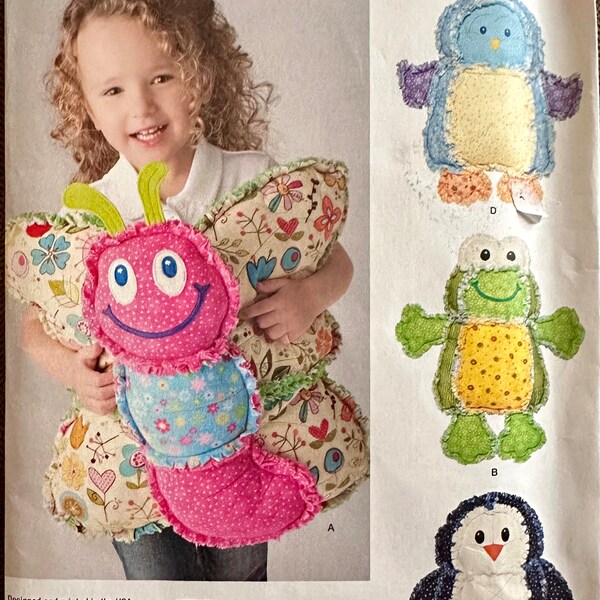 Rag Quilt Pillow - Etsy