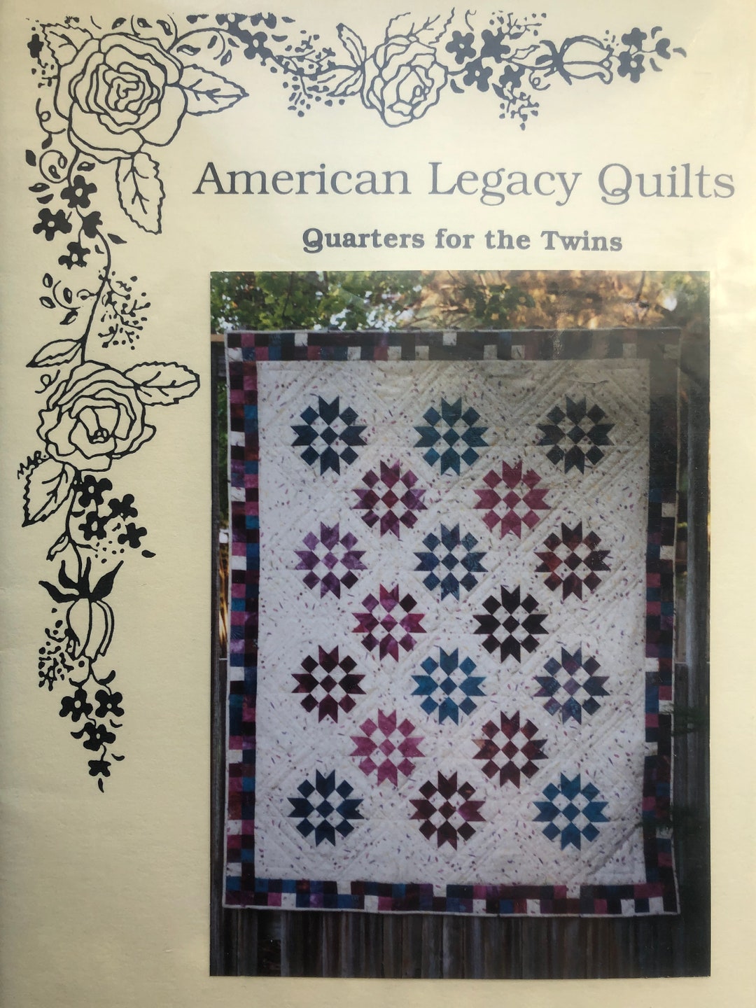 American Legacy Quilt Pattern – Quarters Quilt - Etsy