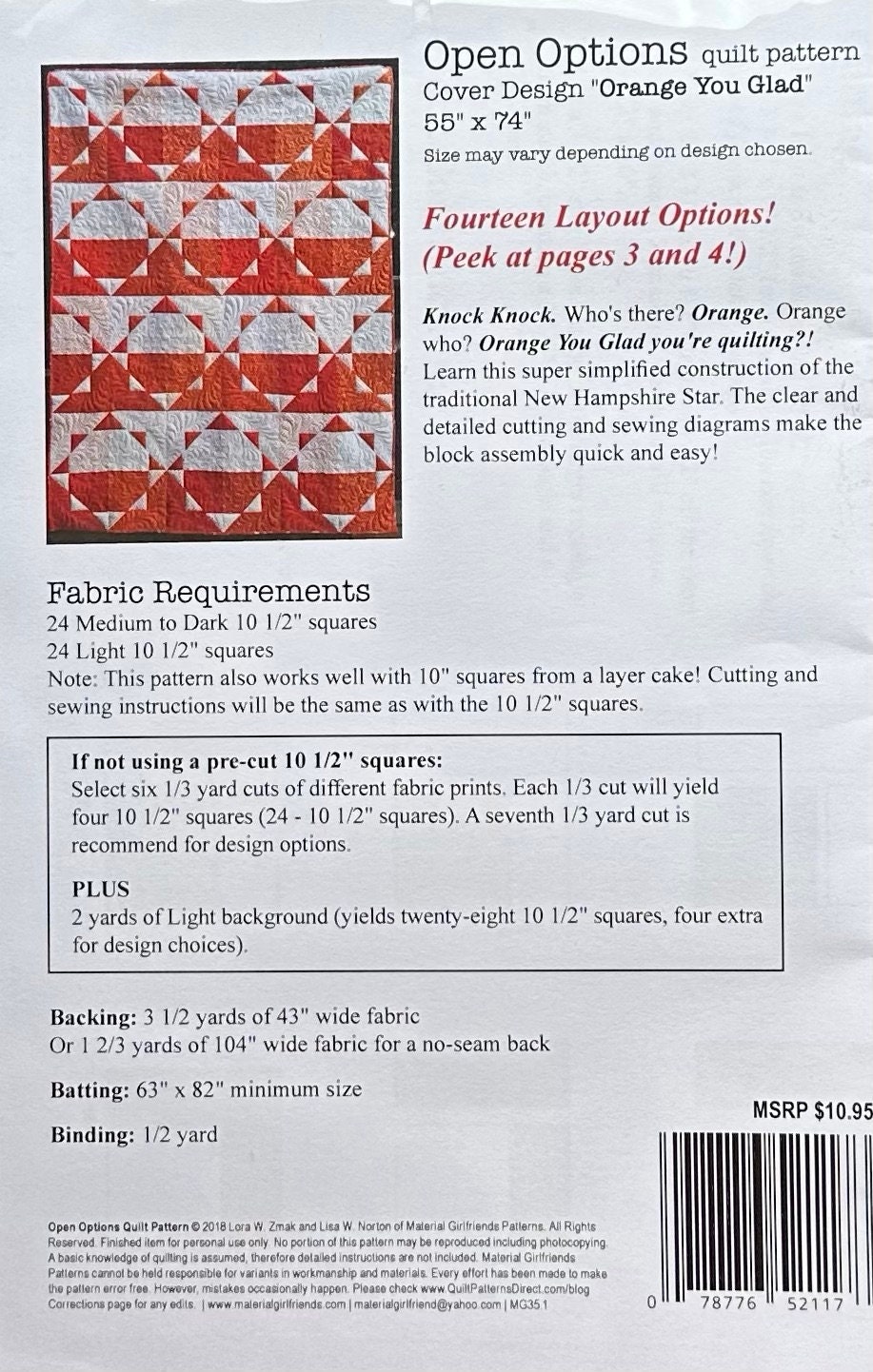 Open Options Quilt Patterns 14 Layout Options - Etsy