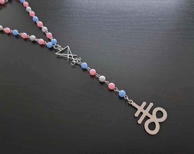 Personalized LGBTQ Pride Flag Rosary for LGBTQ Catholics made to Order ...