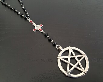 Satanic Crucifix - Etsy