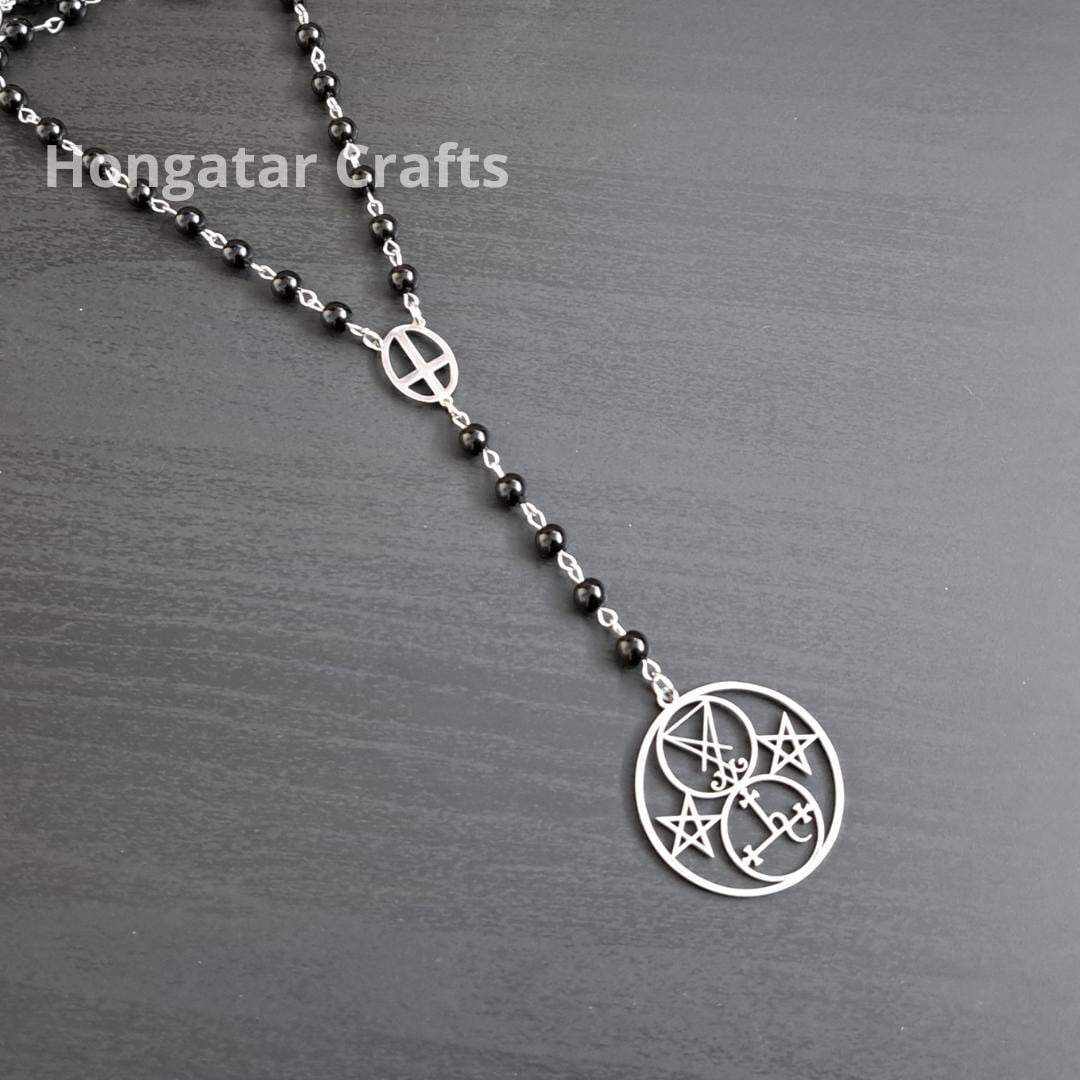 Satanic Rosary, Multiple Symbols - Etsy