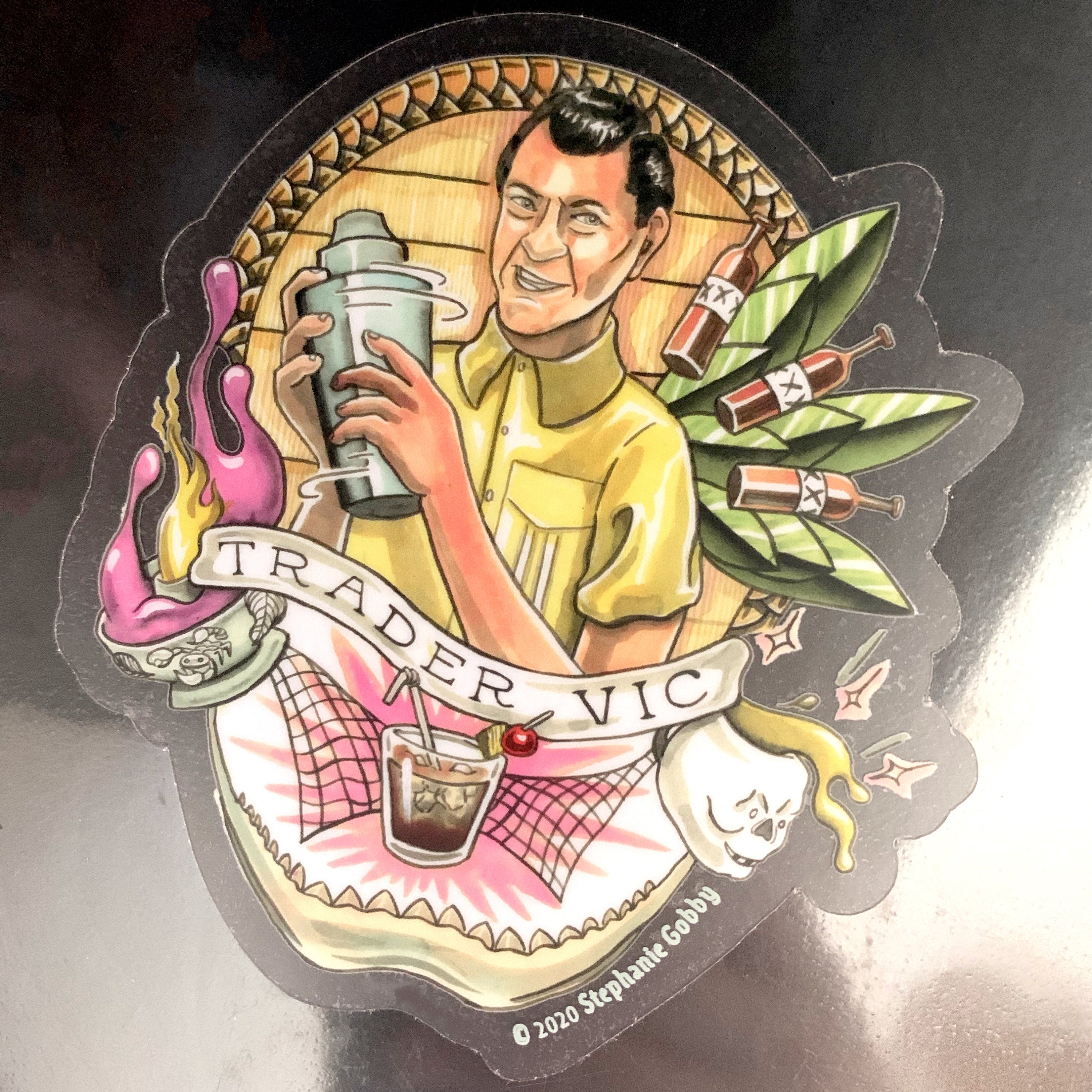 Trader Vic and Donn Beach Stickers - Etsy