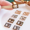 10 PCS - 2mm (inner Diameter) Super Tiny Buckles, in 4 Colors, Perfect ...