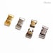 10 PCS 2mm inner Diameter Super Tiny Buckles, in 4 Colors, Perfect for ...