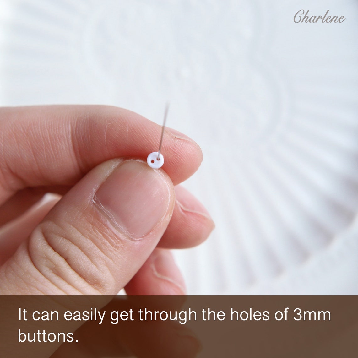 Super Skinny Needles, Tiny Needles for 3mm Super Tiny Doll Plastic ...