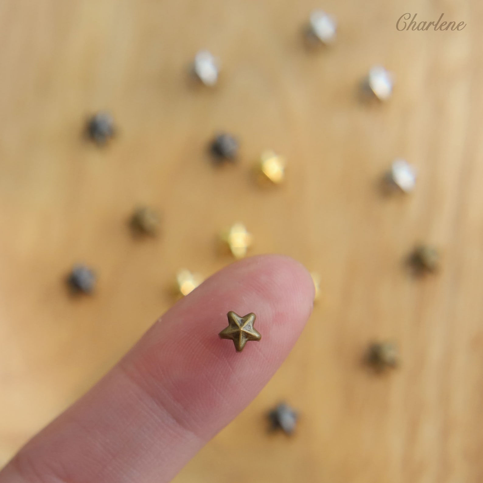 5mm Super Tiny Star Studs in 4 Colors Mini Studs Perfect | Etsy