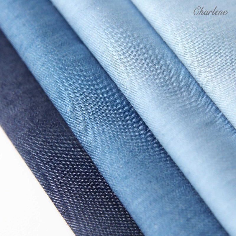 Denim Fabric Pre Cut - Etsy