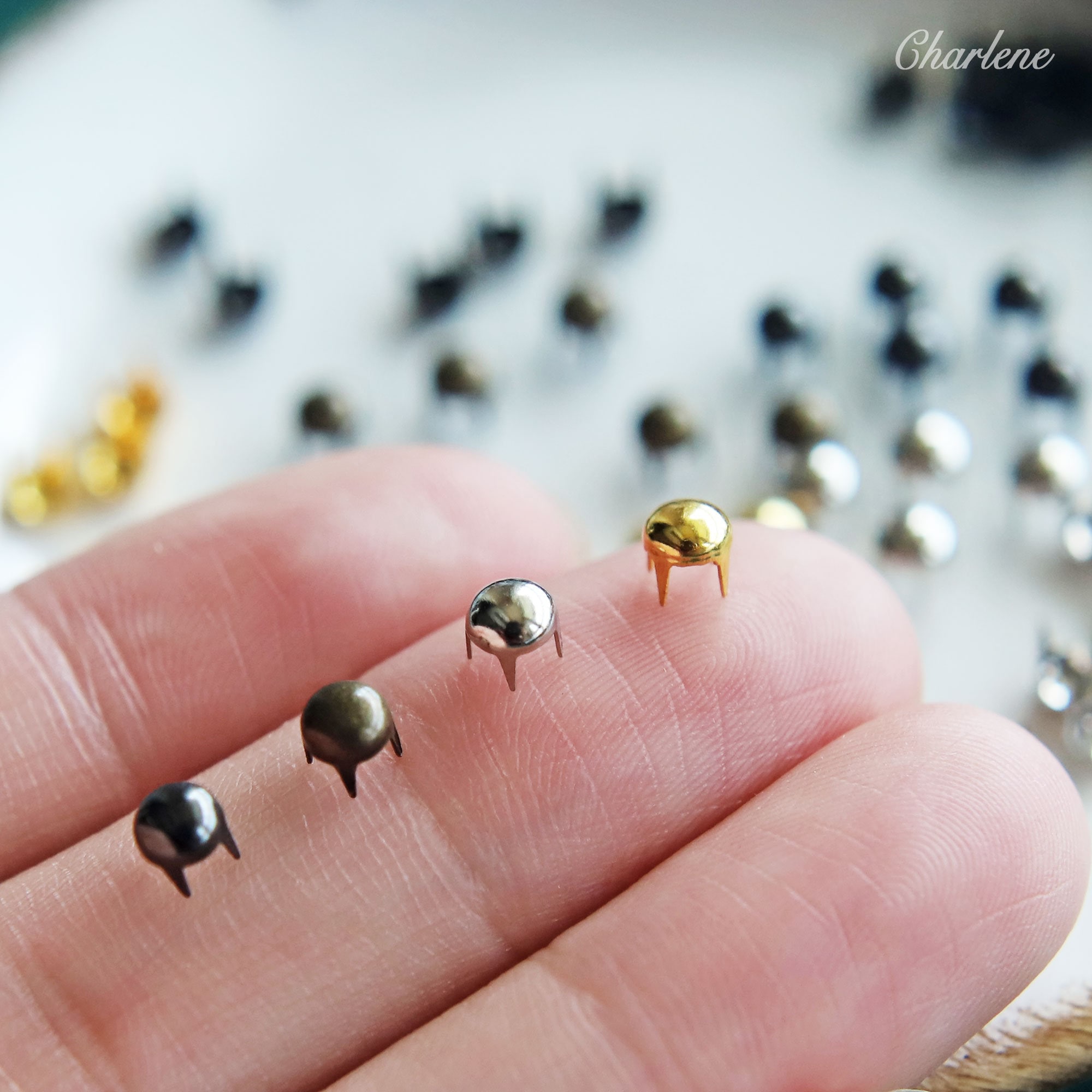 4mm Round Mini Studs in 4 Colors for Doll Clothes Sewing - Etsy