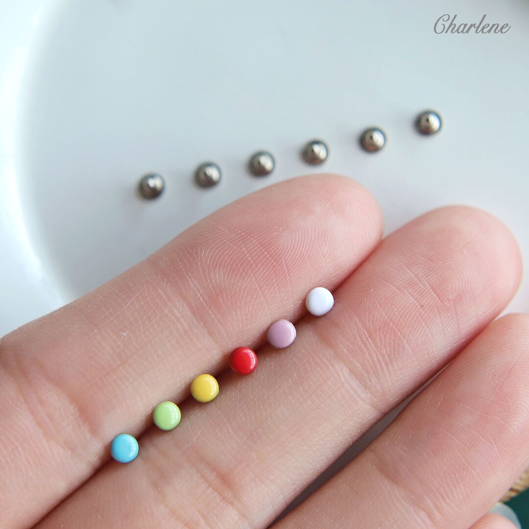 3mm Mini Rivet Studs, in 6 Colors, for Doll Clothes Sewing Projects - Etsy