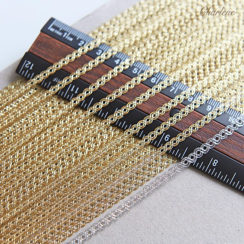 Metallic Trim 1/2 - Etsy UK