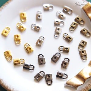 5×8mm Super Tiny Metal Locks, in 4 Colors, Doll Bag Hardware, Mini ...