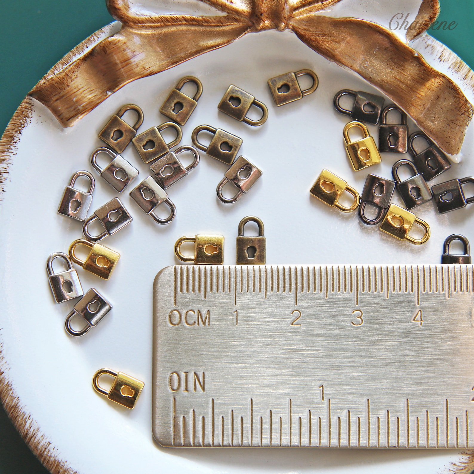 5×8mm Super Tiny Metal Locks, in 4 Colors, Doll Bag Hardware, Mini ...