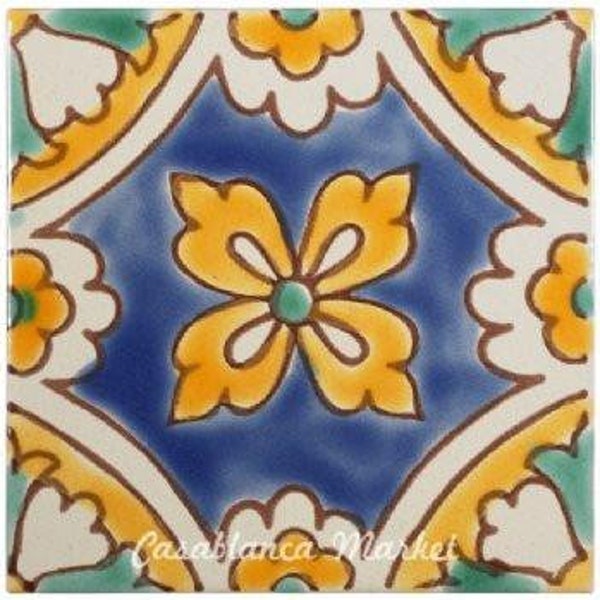 Hand Painted Ceramic Tiles - Etsy