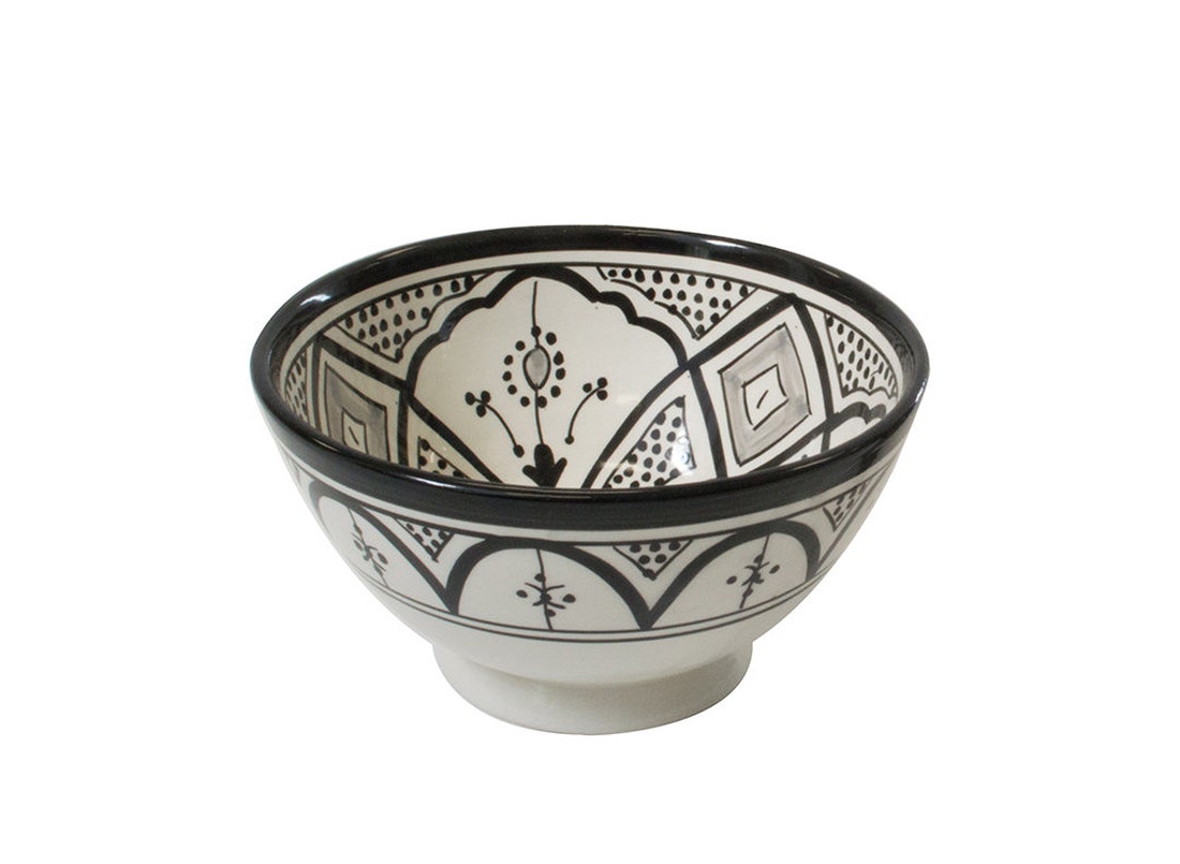 Moroccan Bowl, Cereal Bowl, Ceramic Bowl, Small Clay Bowl, Decorative ...