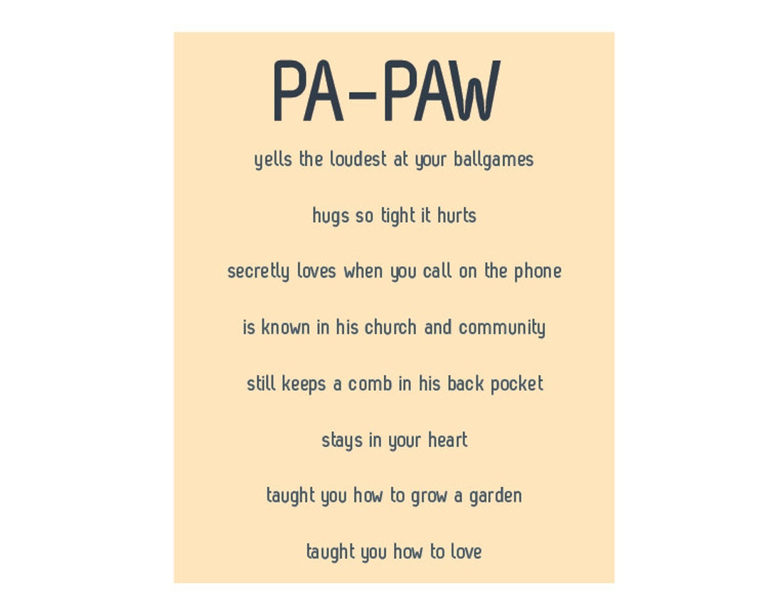 Papaw Print, Instant Digital Download Art, Modern Art Prints ...