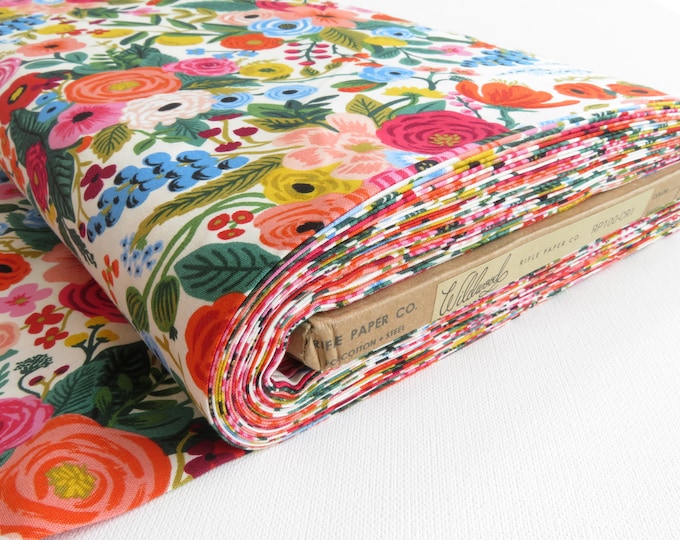 Cotton + Steel Rifle Paper Co. Wildwood - Garden Party - RP100-CR1 ...