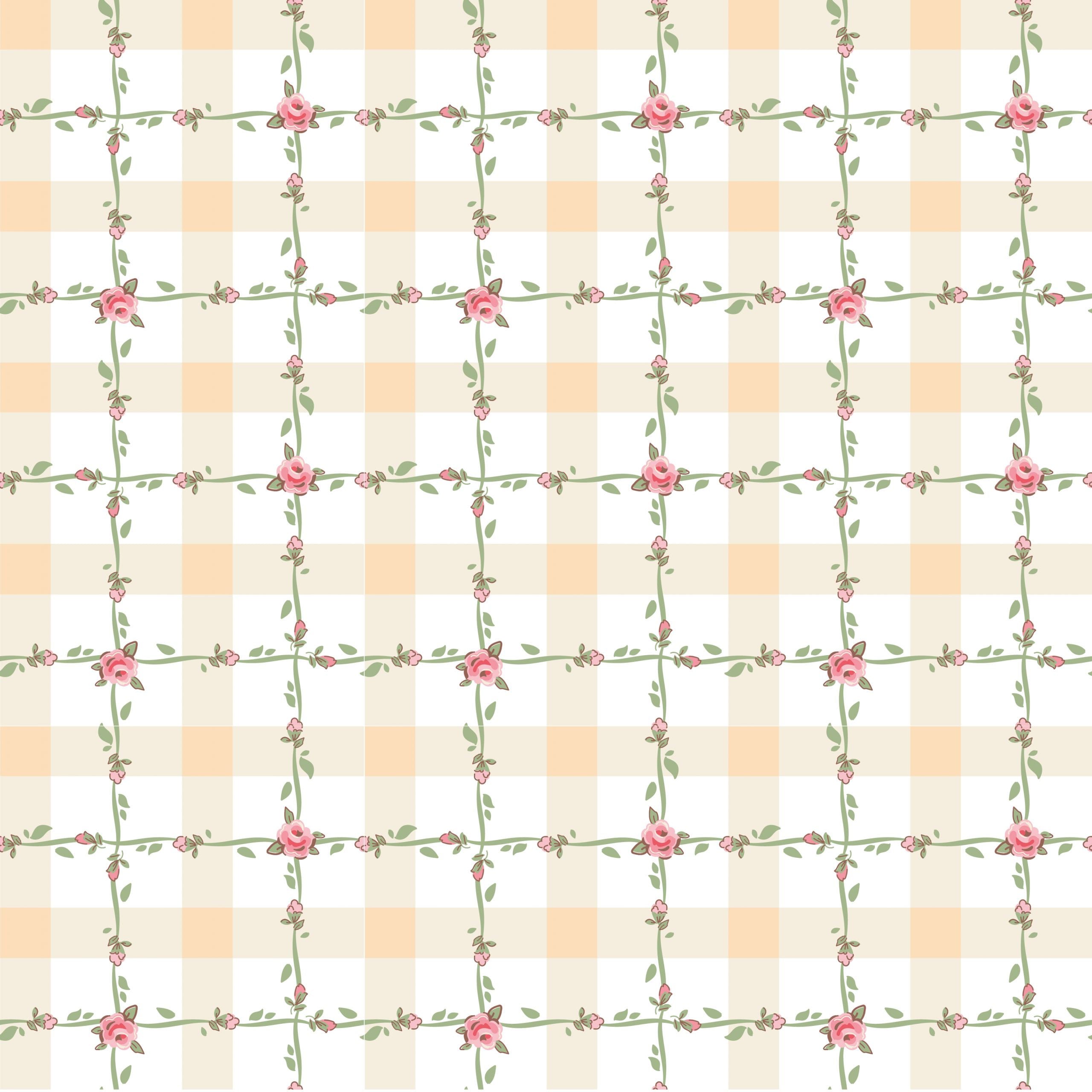 Yellow Criss Cross From Dots & Posies Collection by Poppie Cotton ...