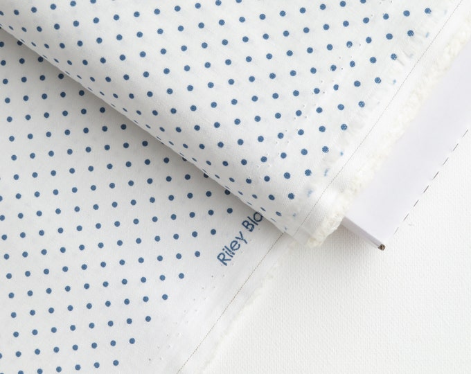 Riley Blake Swiss Dots by Riley Blake Designs Collection | #C660-DENIM ...