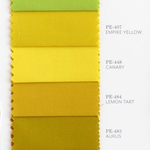 Pure Solid Canary by AGF in House Studio | PE-448 - Etsy