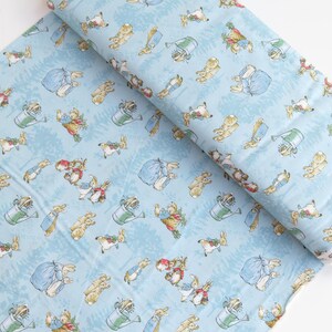 The Tale of Peter Rabbit Main Blue for Riley Blake Designs | 14700-BLUE ...