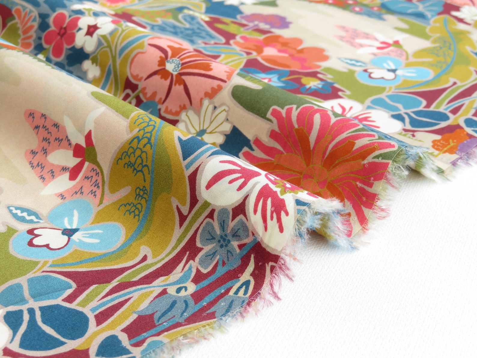 Liberty Fabrics Tana Lawn® - SS21 - Sunshine Meadow - Colorway C ...