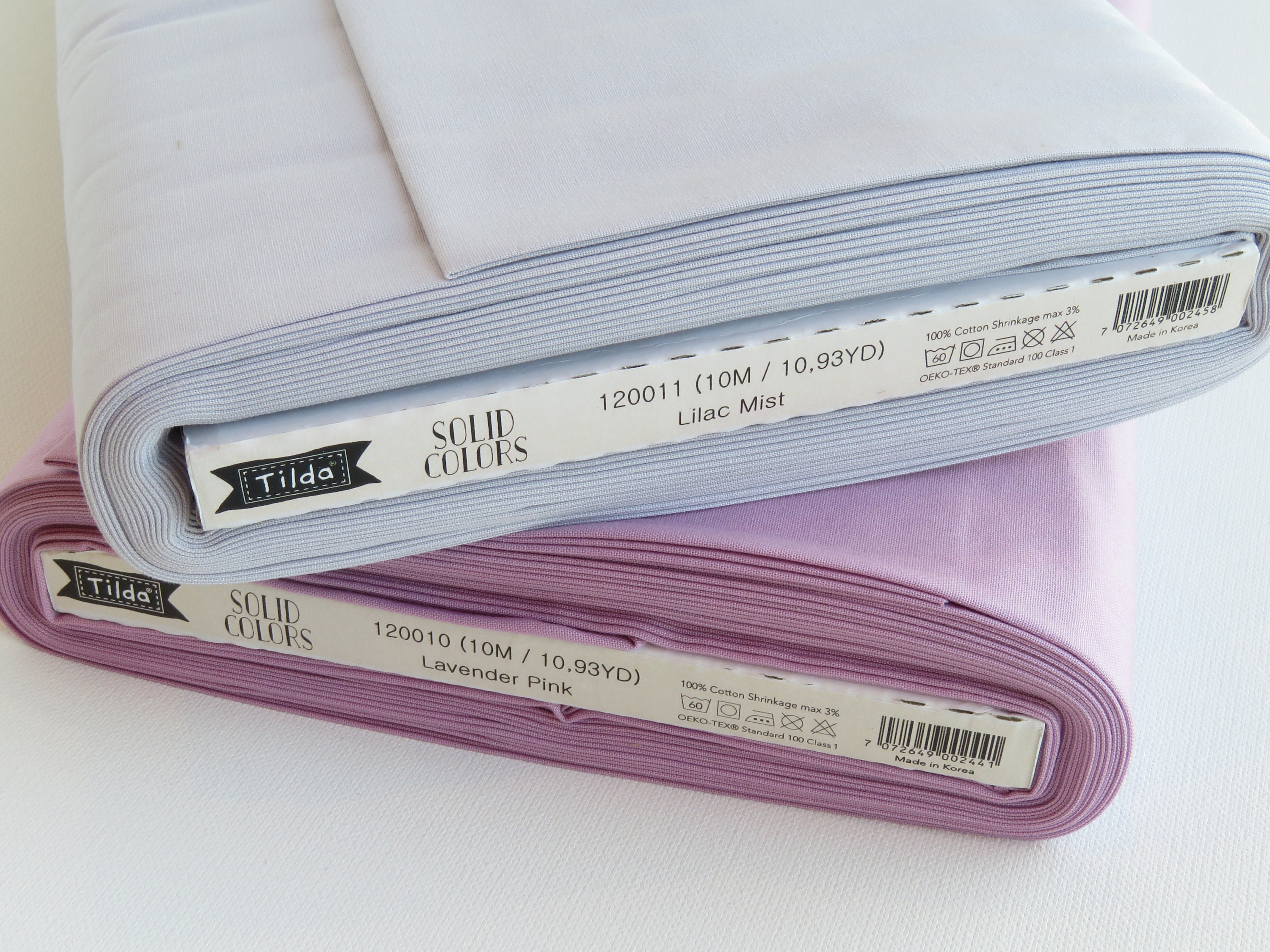 1/2 Yard Tilda Basic Solid Collection Solid Lavender Pink - Etsy