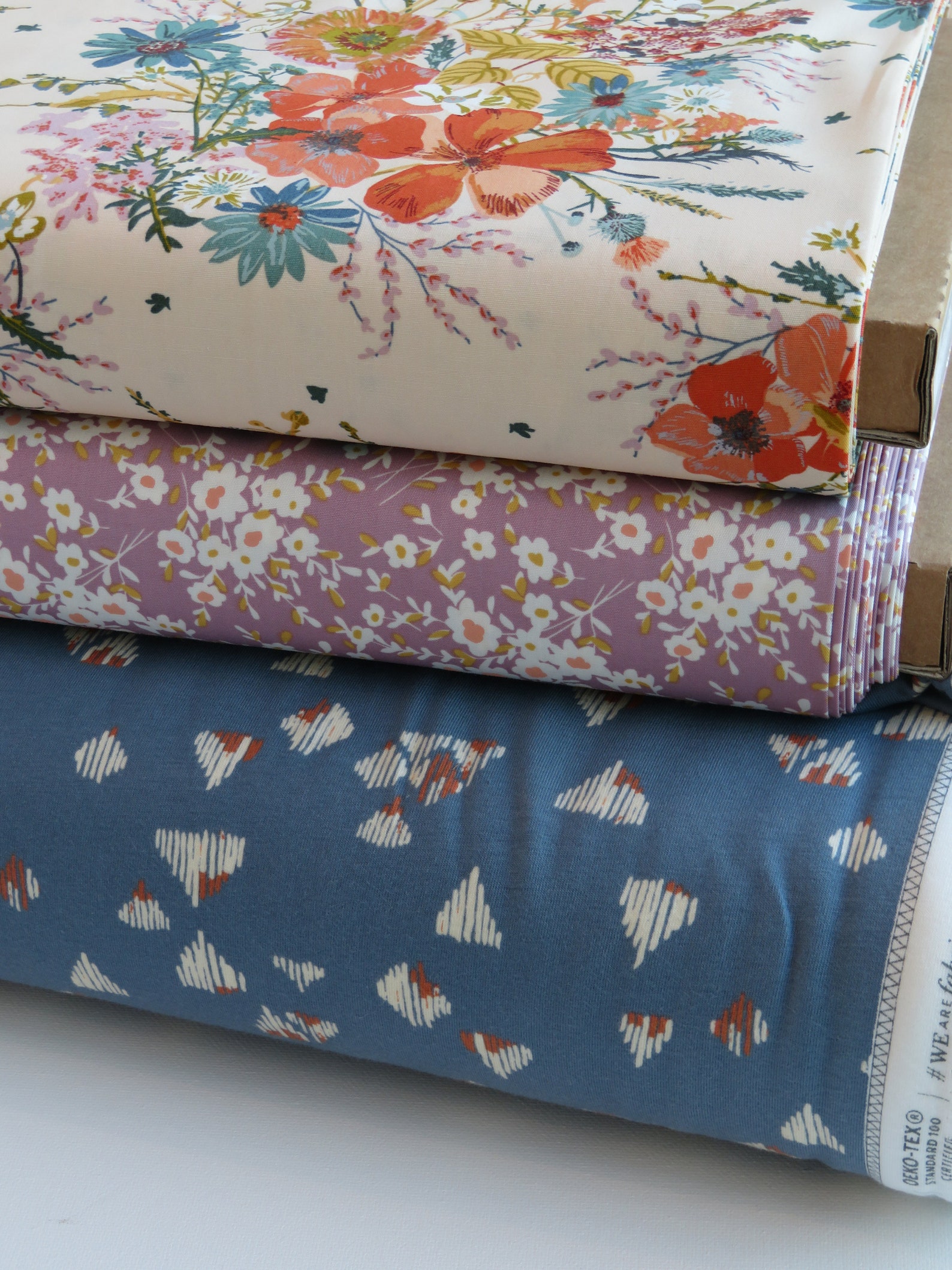 Calico Days Lavender From Spirited Collection by Sharon | Etsy