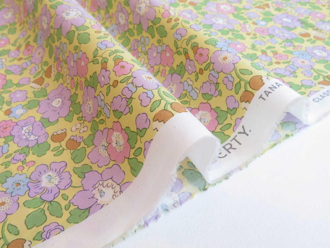 Liberty Fabrics Tana Lawn® - Betsy Meadow - Classic Capsule 2023 ...