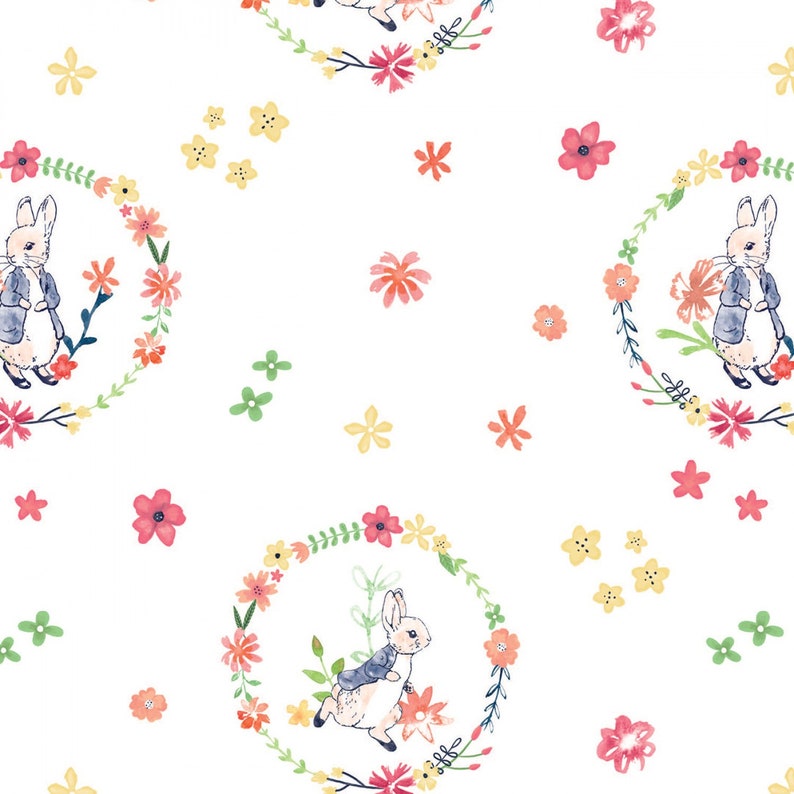 Peter Rabbit Floral Wreath From Flowers and Dreams Collection by ...