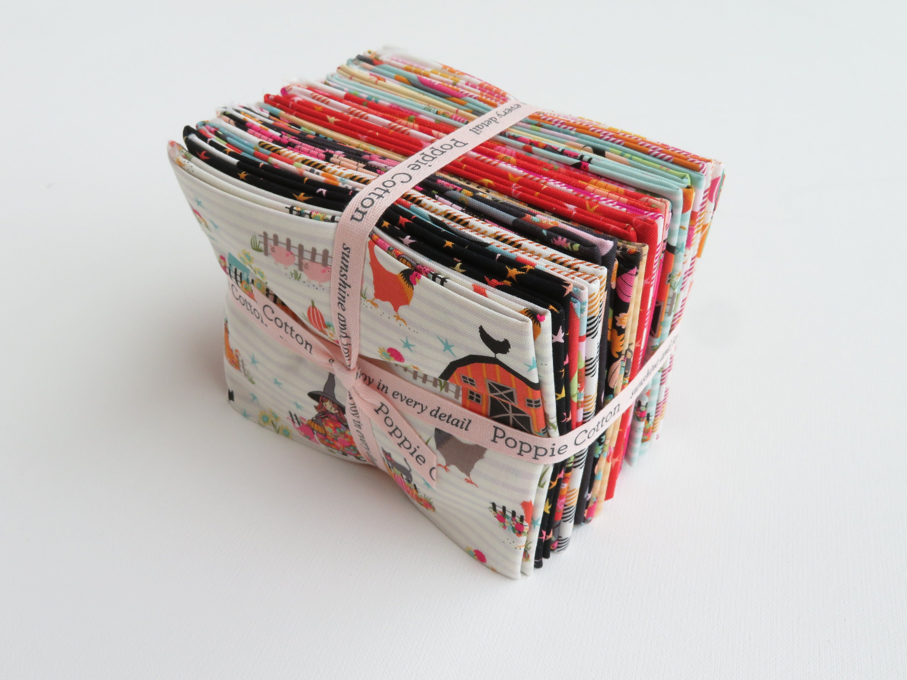 21 Pcs Fat Quarter Bundle From Kitty Loves Candy Collection for Poppie Cotton | KC23923 ...