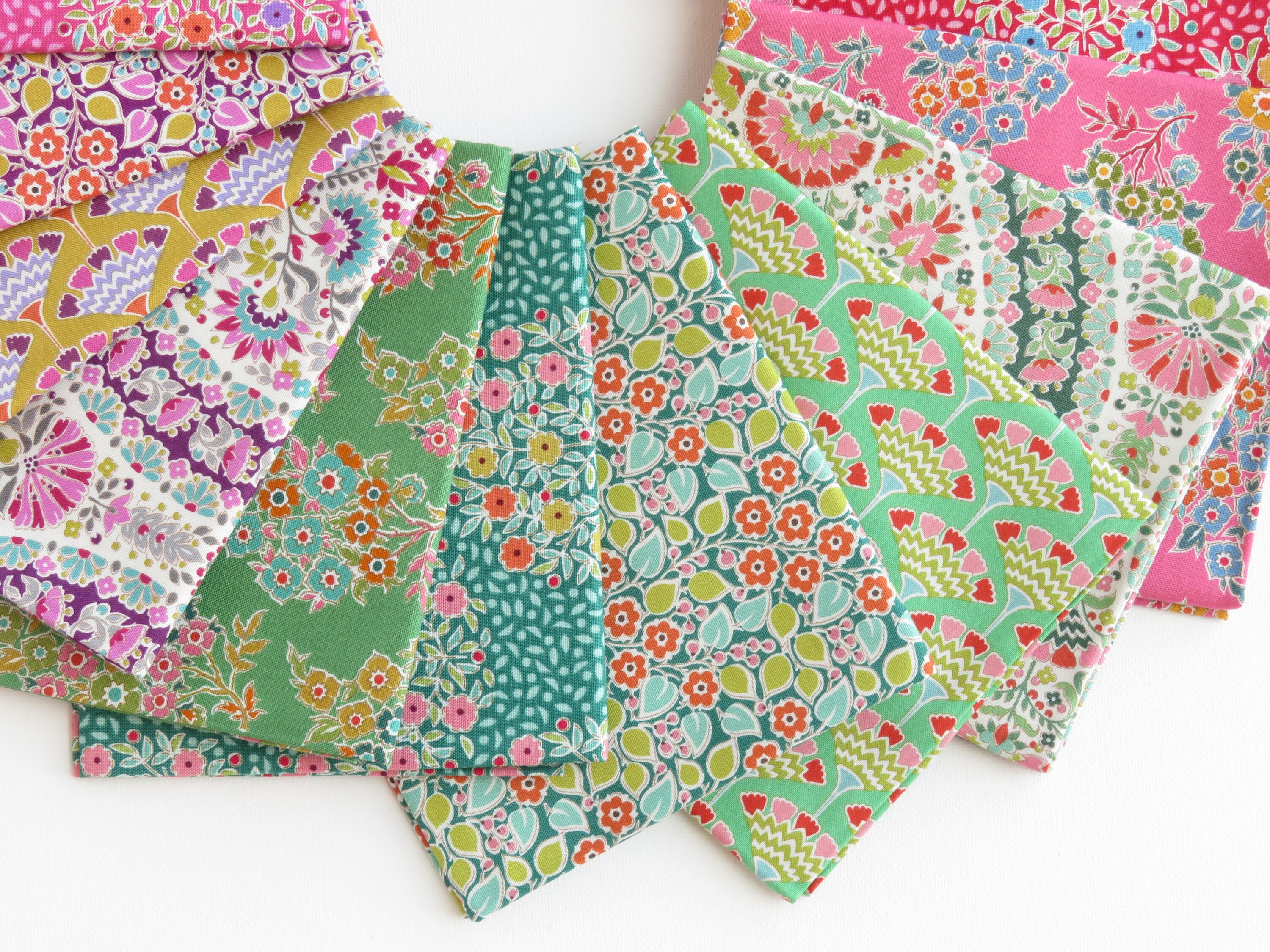 Willy Nilly Green From Pie in the Sky Collection by Tone Finnanger ...