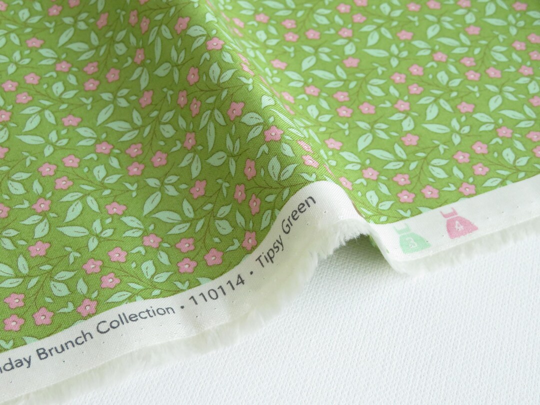 Tipsy Green From Sunday Brunch Collection by Tone Finnanger Tilda ...