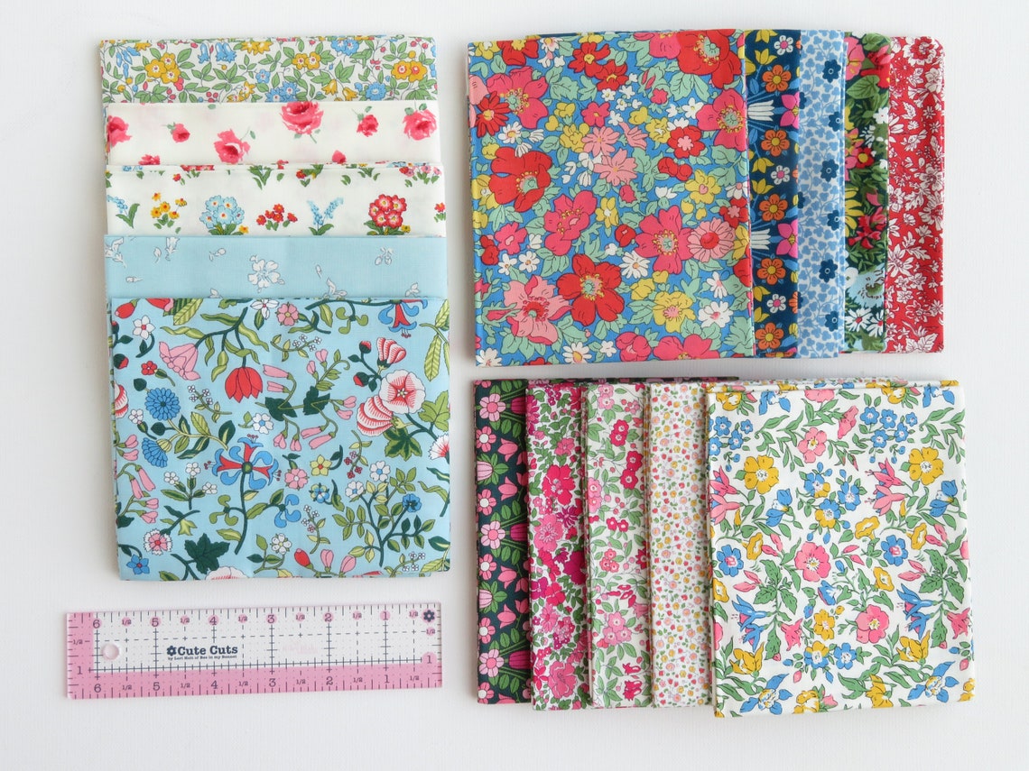 Liberty Fabrics Flower Show Midsummer Collection Field - Etsy