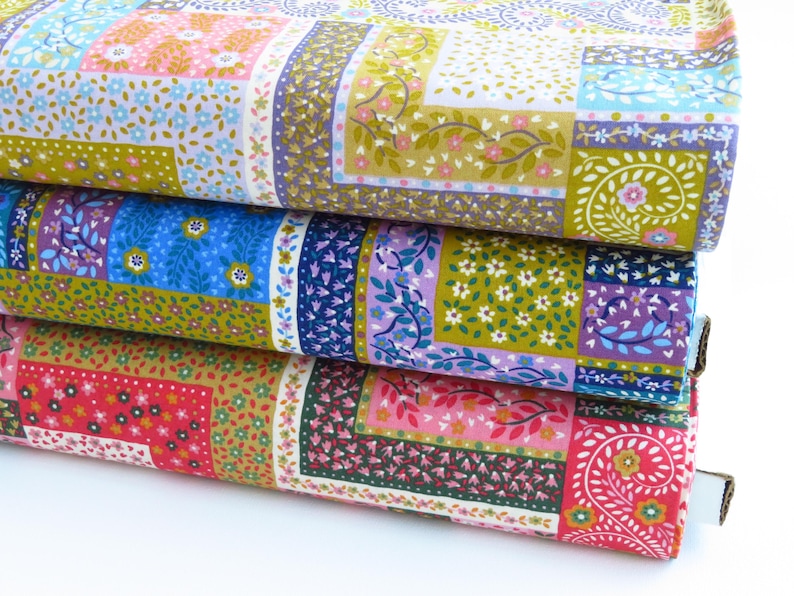 EOB 20” Liberty Fabrics - Tudor Celebration | Patchwork Scarves ...