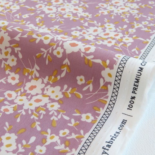 Calico Days Lavender From Spirited Collection by Sharon - Etsy