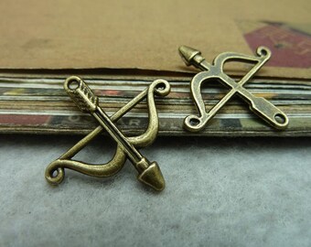 Bronze bow and arrow | Etsy