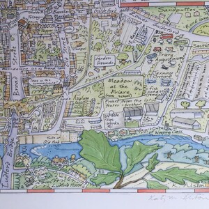 New Map of Ludlow - Etsy