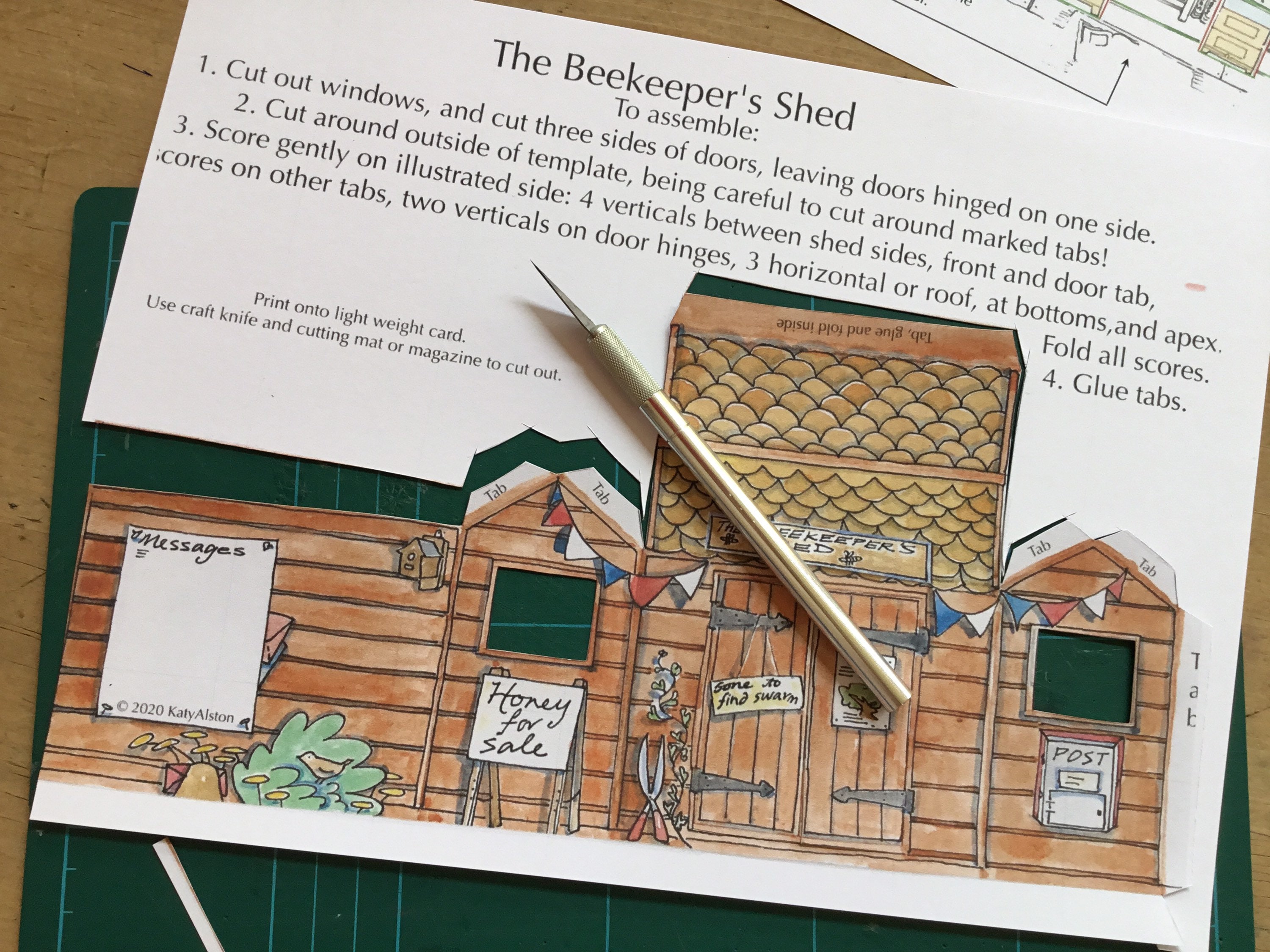 The Beekeeper's Shed Unique, Artist-made and Illustrated Downloadable ...