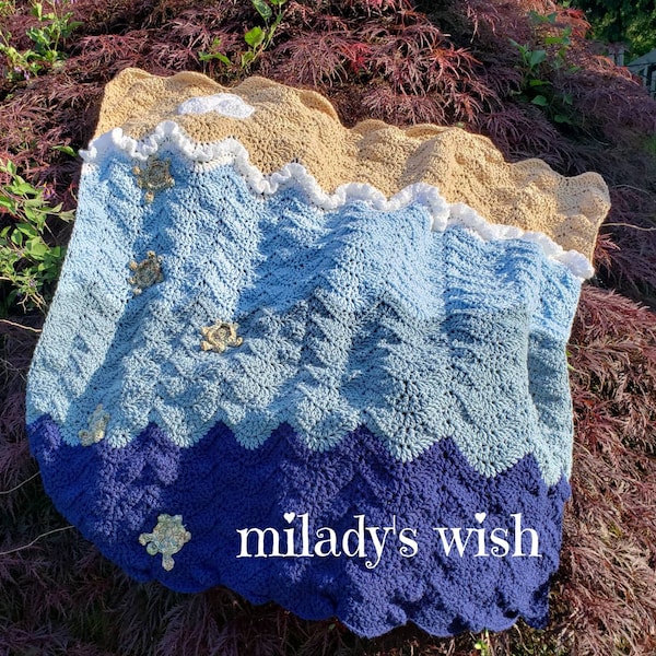 Sea Turtle Afghan Pattern - Etsy