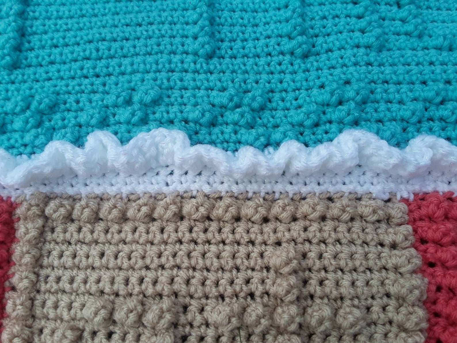 Sea Serenity Crochet Blanket Afghan PDF Instant Download | Etsy