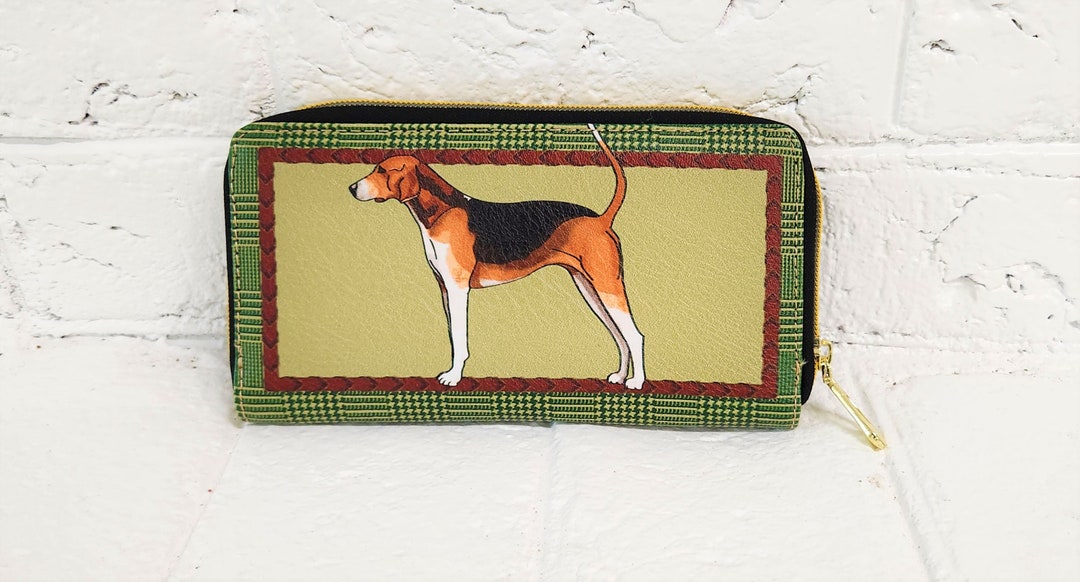Fox Hound Wallet Dog Wallet American Foxhound Women's - Etsy