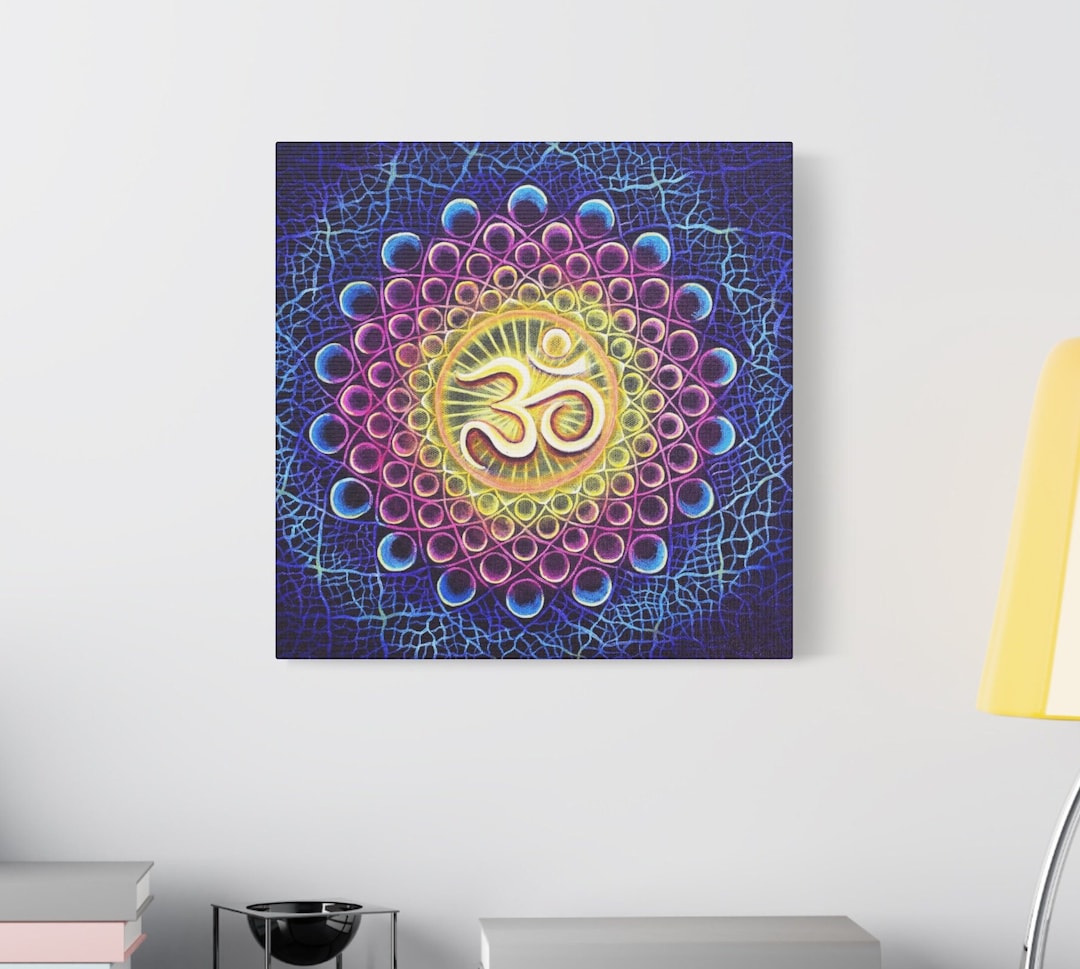 OM Poster -omkar - the Universal Sound -poster, Canvas Print - Original ...