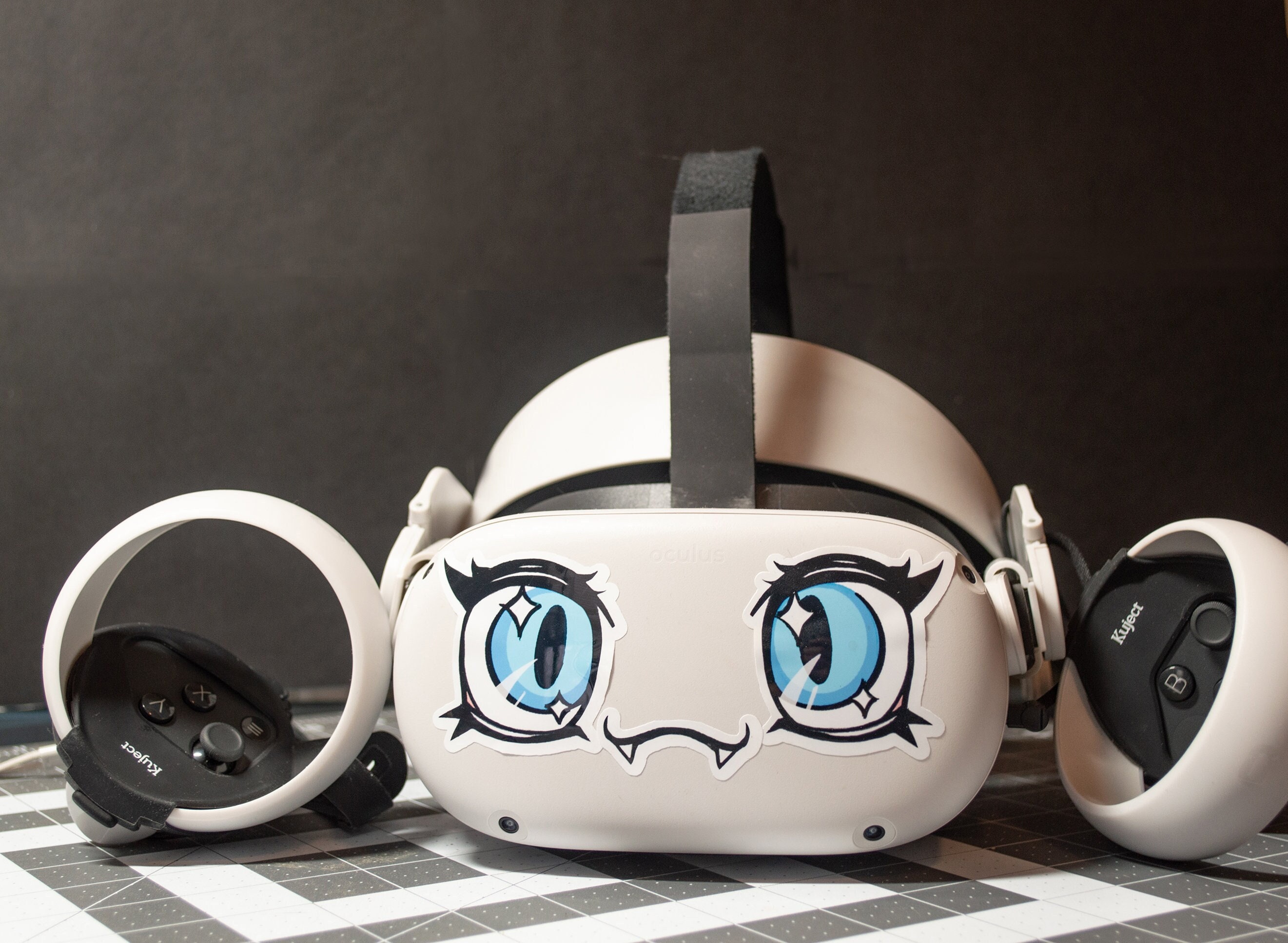 Whitebacked VR Headset Decals, Shoujo Style 01 - Etsy