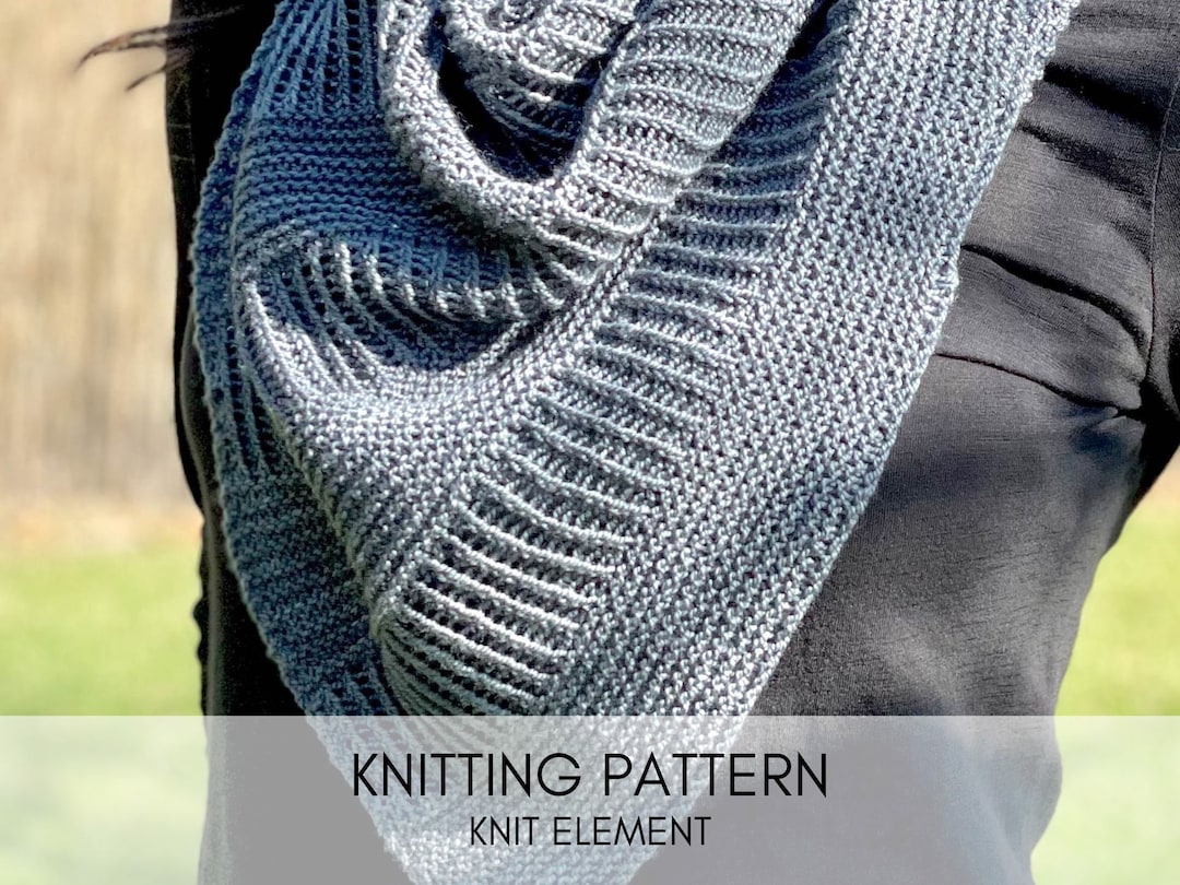 Sideways Triangle Shawl Pattern // Knitting Pattern // Knit Shawl ...